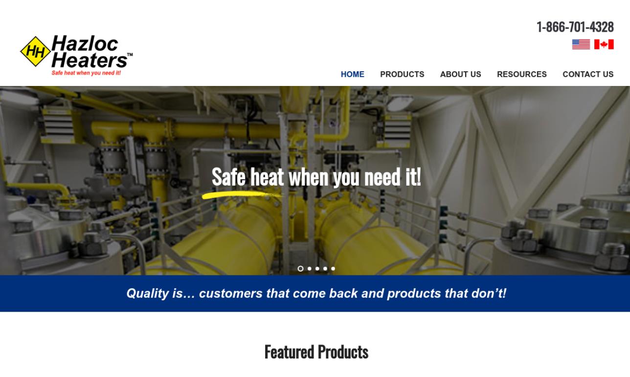 Hazloc Heaters | Electric Heater Manufacturers